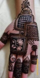 10 Stunning Geometric Mehndi Designs: A Fusion of Art and Tradition ...