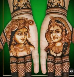 5 Divine and Mesmerizing Mehndi Designs Krishna - mehndidesignes.com