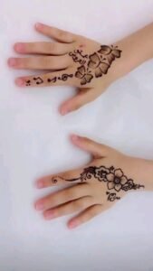 Vibrant Bachon Ki Mehndi Design 100+: Celebrating Little Hands ...